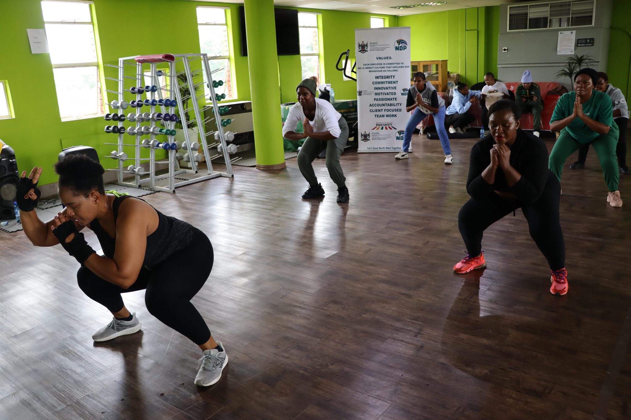 AEROBICS SESSION KEEPS EMPLOYEES ENERGIZED – Department of Community ...