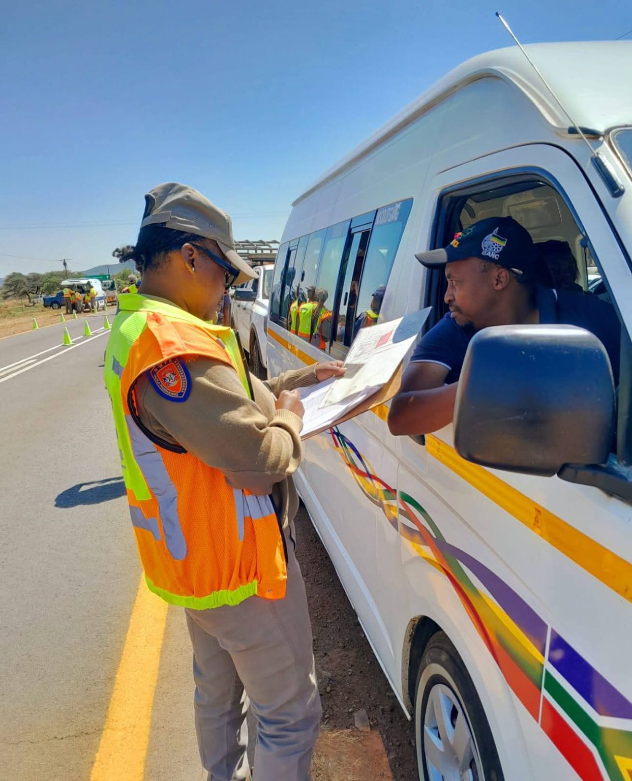 Law enforcement officers stamped their authority to unlawful motorists ...